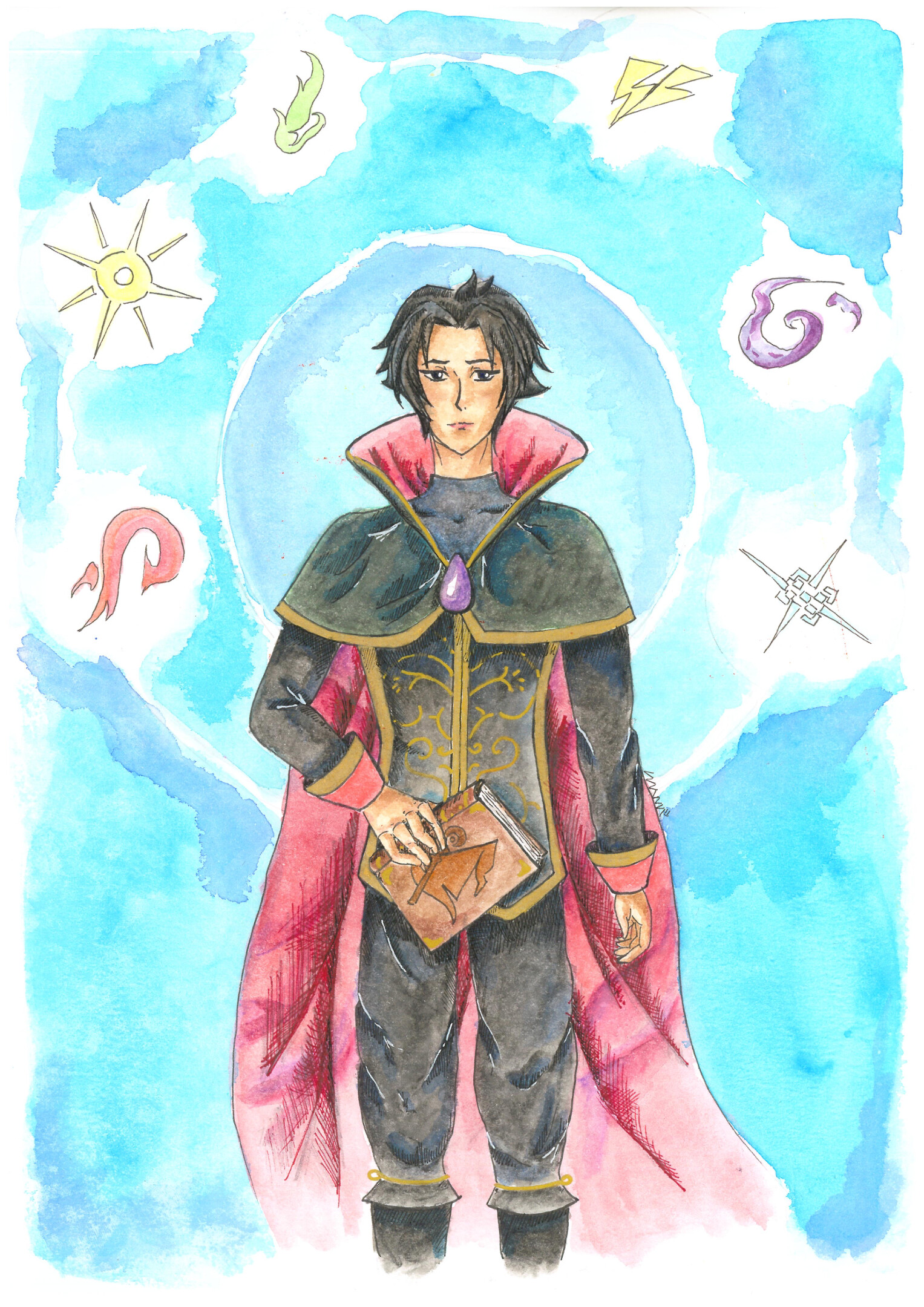 ArtStation - Cyrus the sorcerer