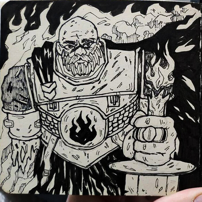 ArtStation - fire guard