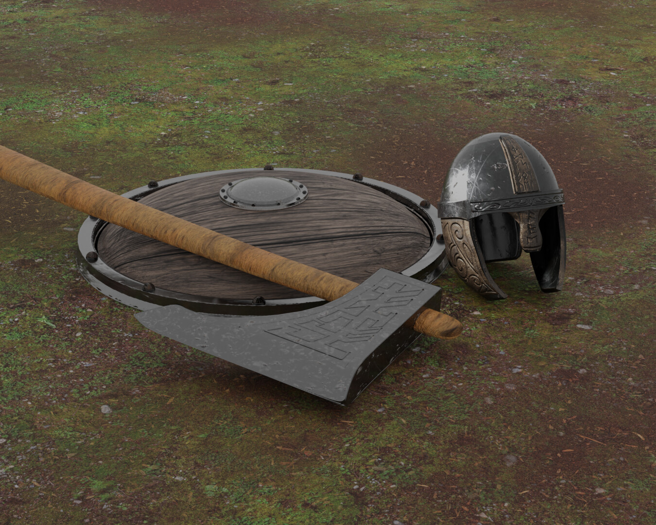 ArtStation - Viking Equipment - 3D Assets