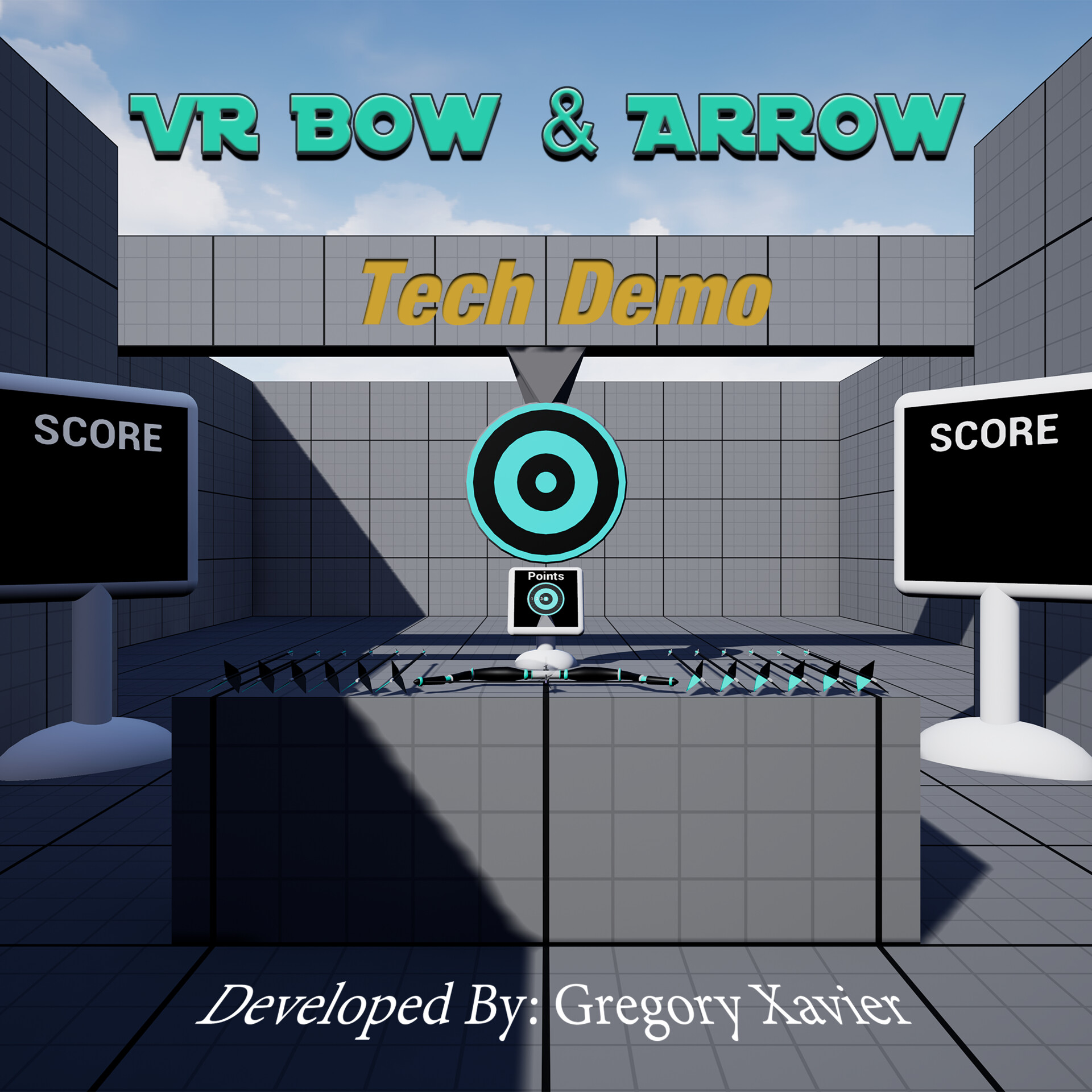 Gregory Xavier - VR Bow and Arrow Tech Demo