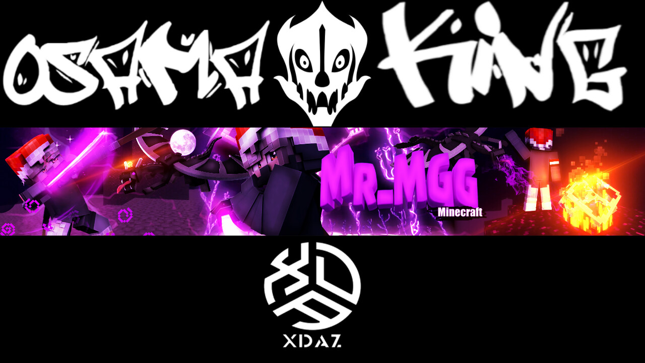 ArtStation - MineCraft Logo And Banner