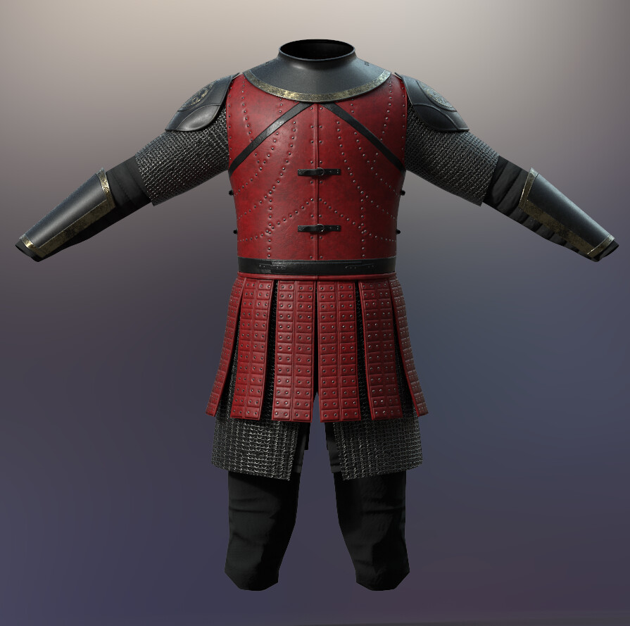ArtStation - GOT Targaryen Armour