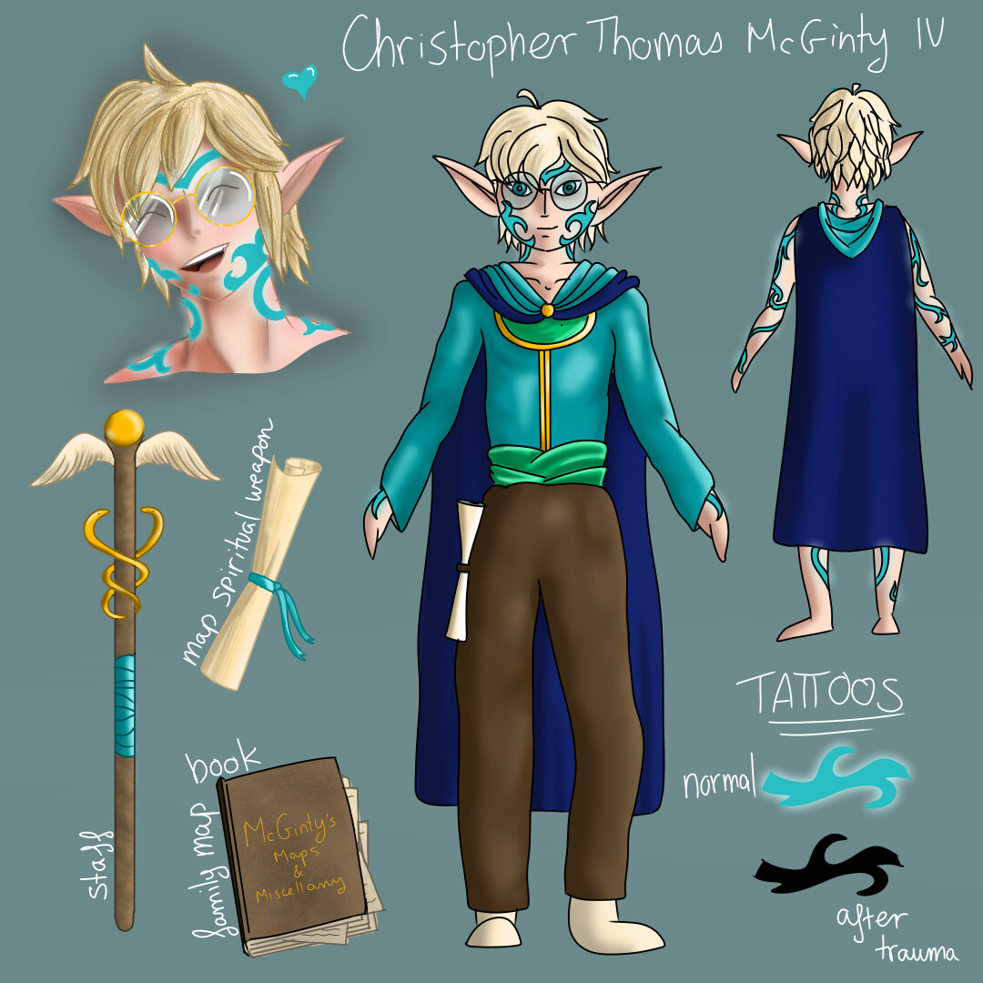 ArtStation - Character reference sheets