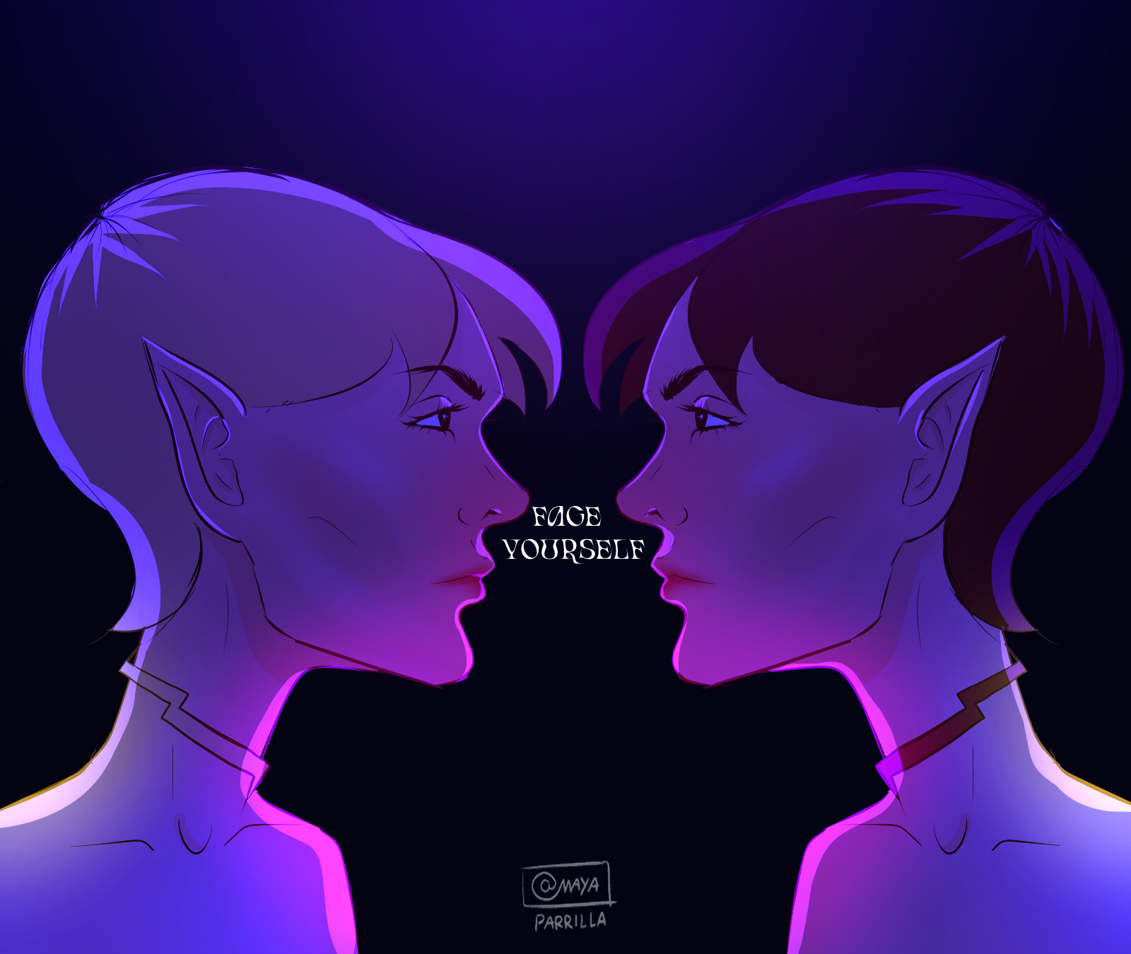 ArtStation - Face Yourself, 2022