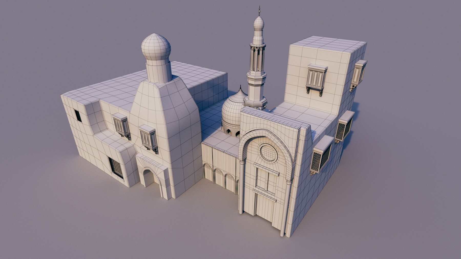 10 Models of Arabic houses + 36 models of Islamic and middle Eastern ...
