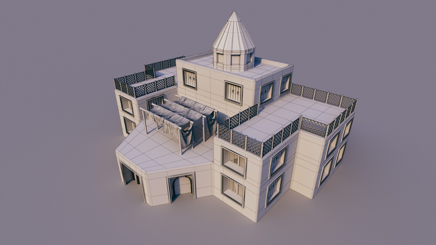 10 Models of Arabic houses + 36 models of Islamic and middle Eastern ...