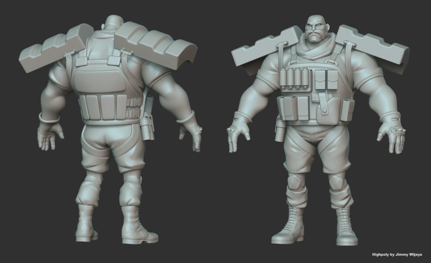 ArtStation - Military Dude