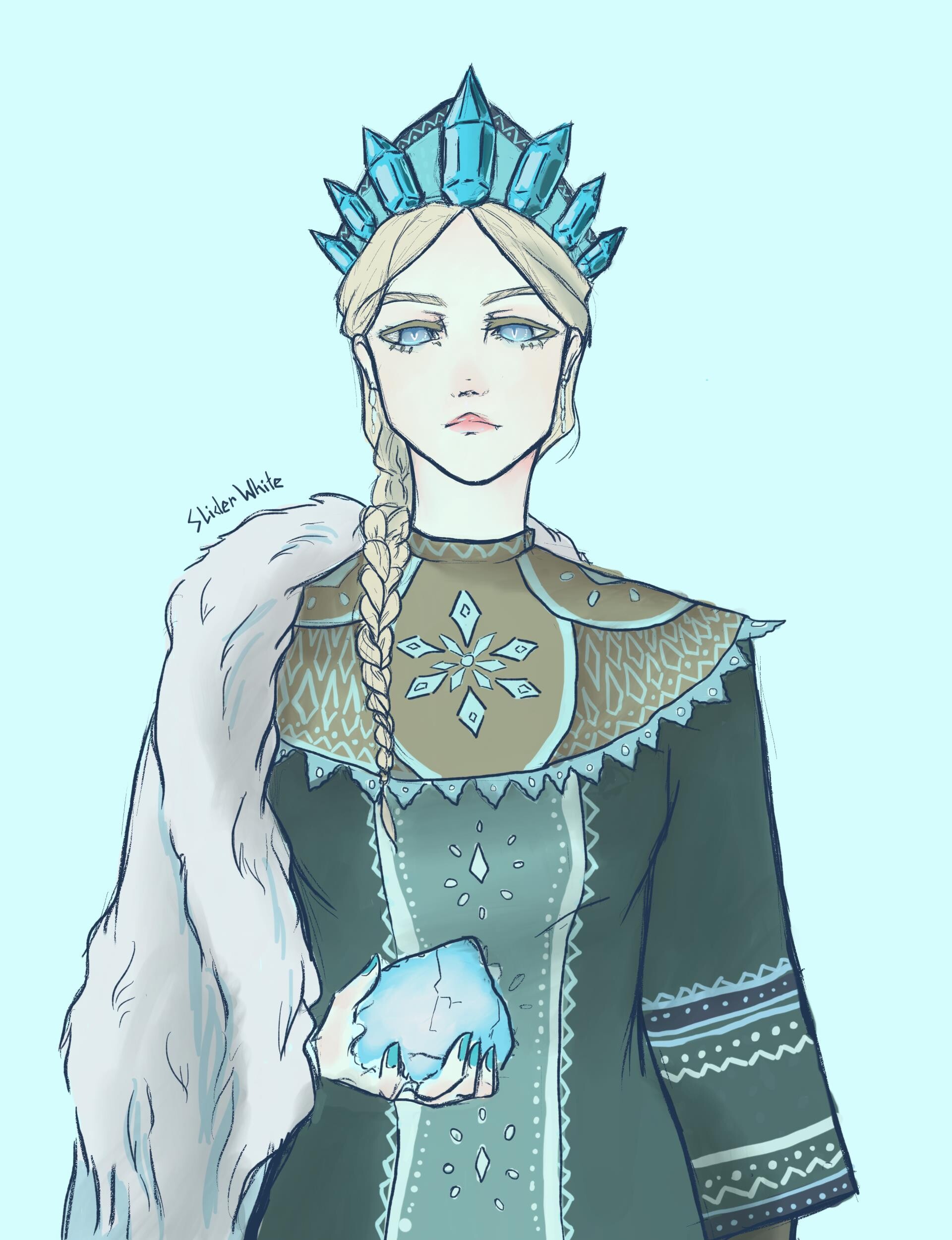 ArtStation - Tsaritsa of Sneznaya