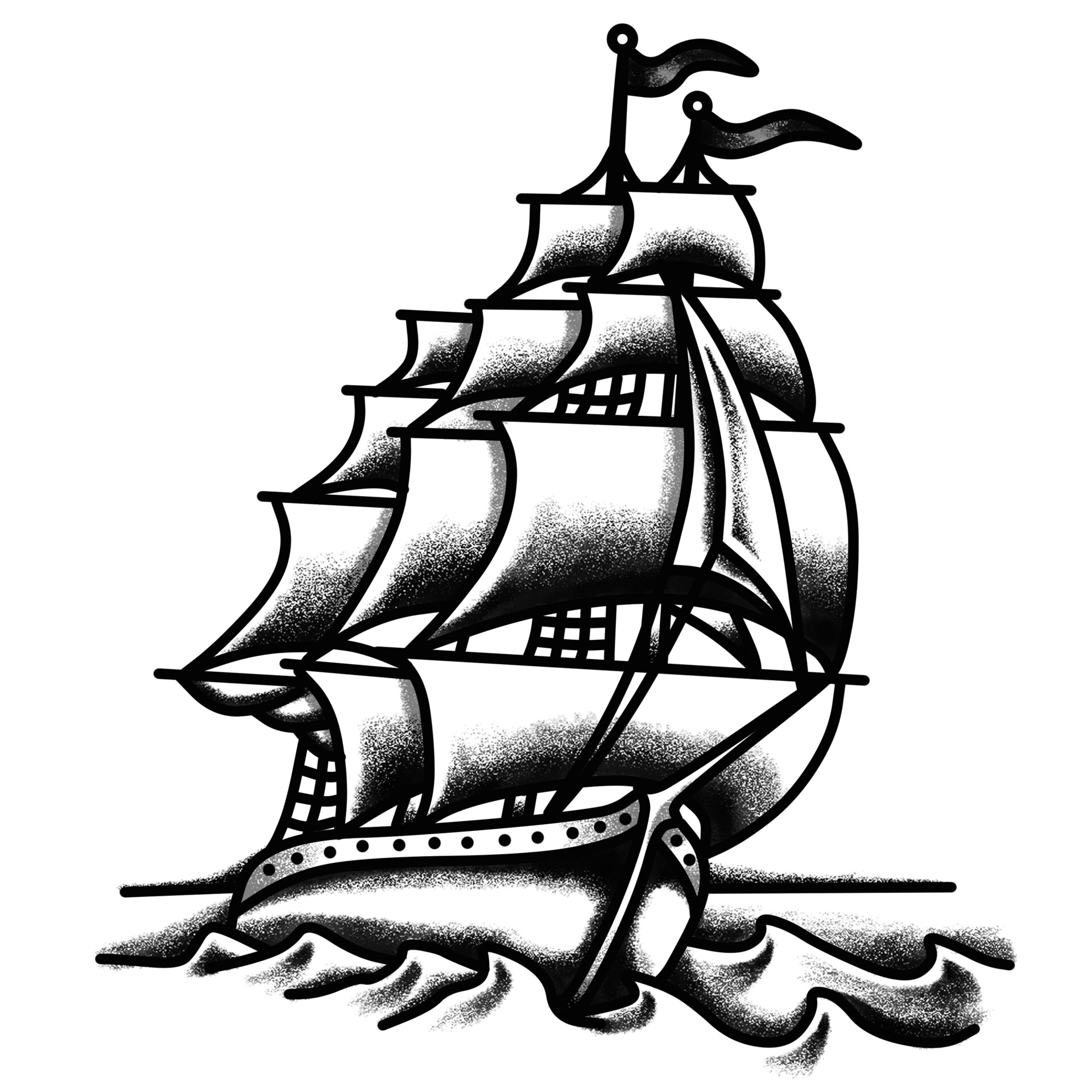 Traditional Pirate Ship Flash