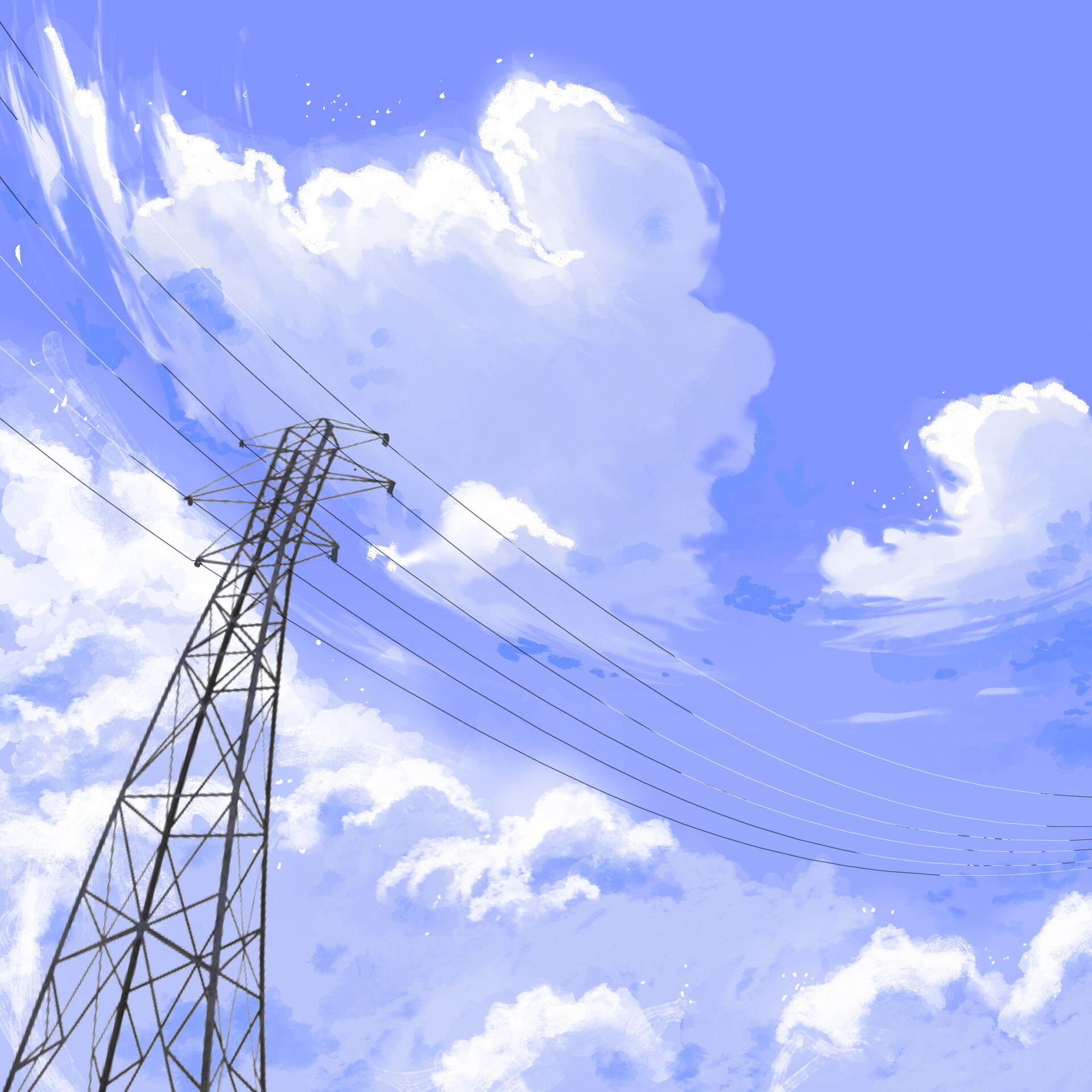 ArtStation - anime Background study