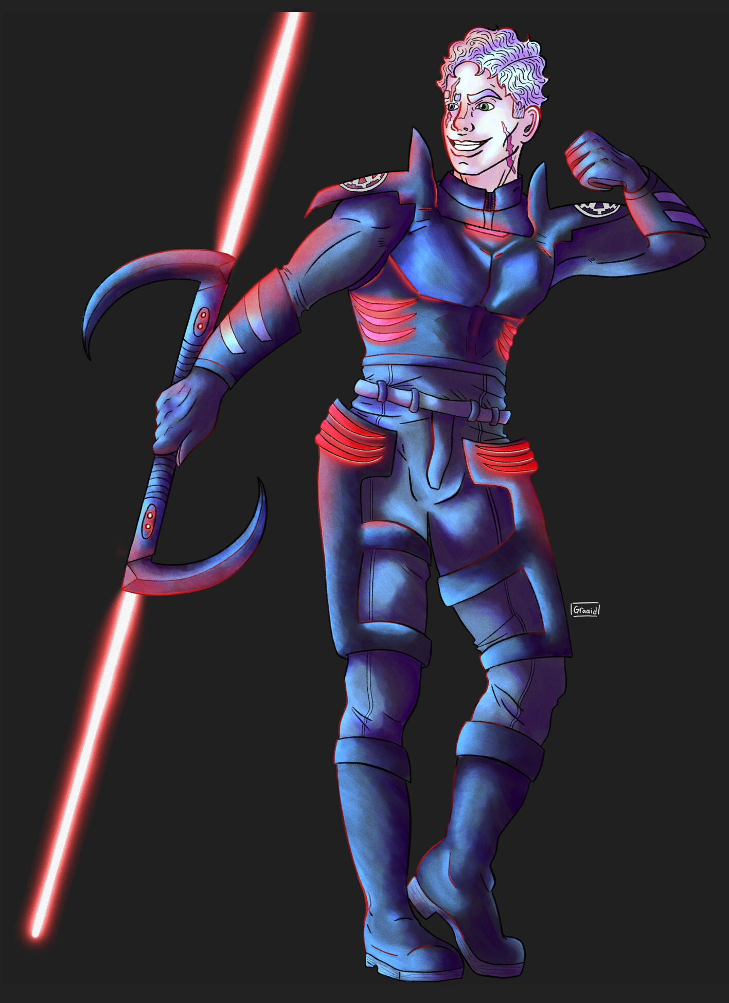 ArtStation - Atticus, full body with armor