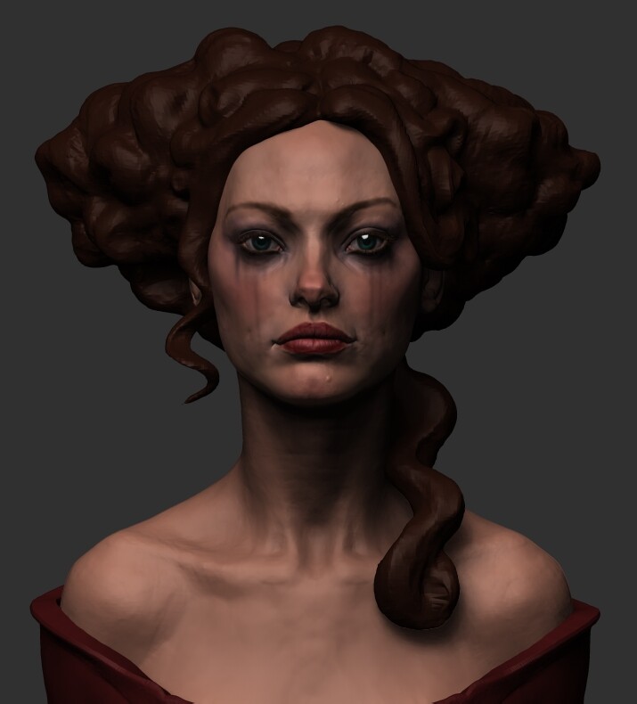 ArtStation - Studying the female face's anatomy
