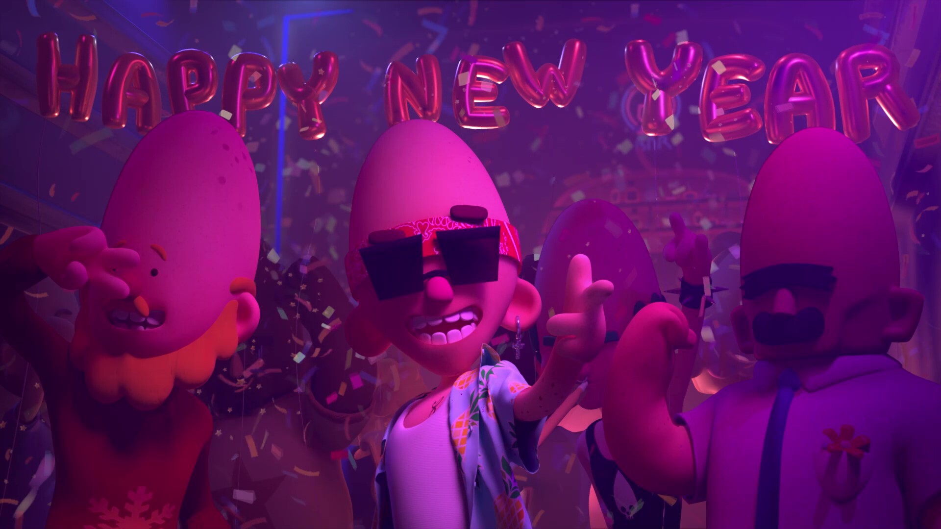 ArtStation - Egg Party - Wish card