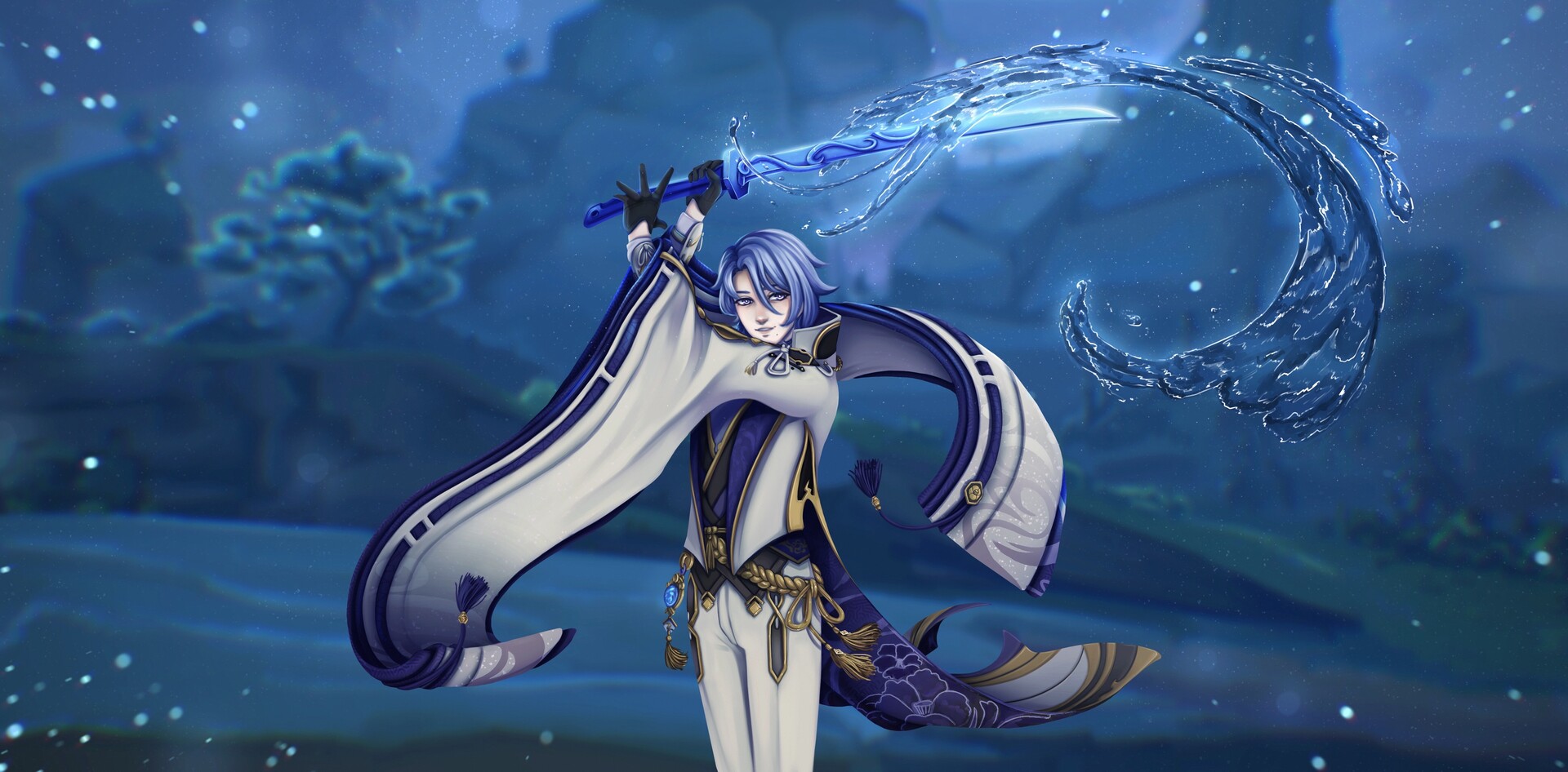 ArtStation - Ayato fan art