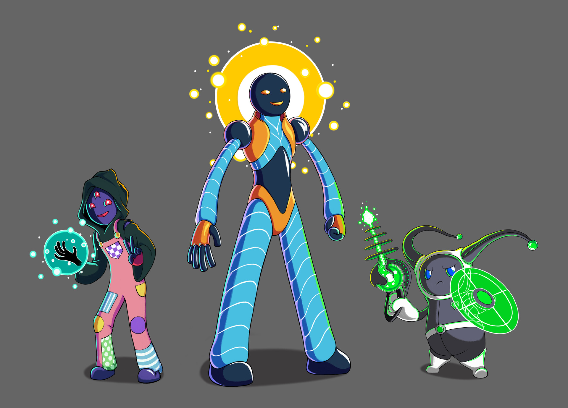 ArtStation - Alien Trio