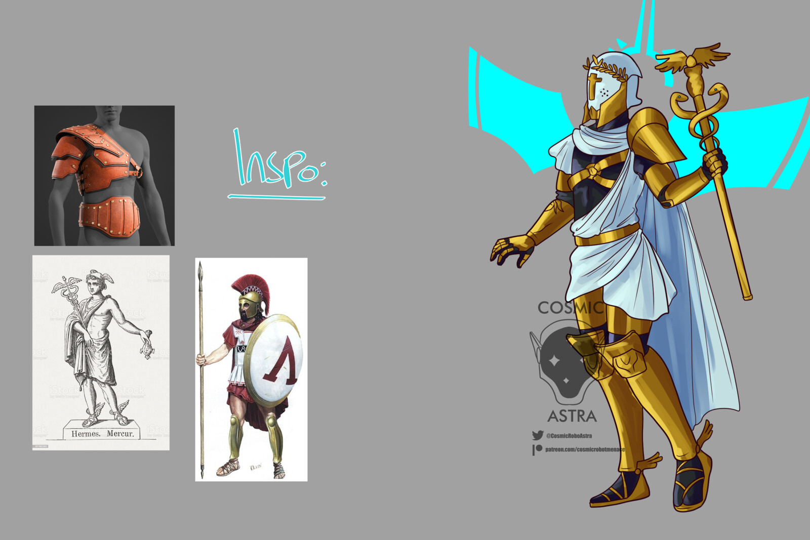 Cosmic Astra - ULTRAKILL: Michael & Raphael fan-concepts