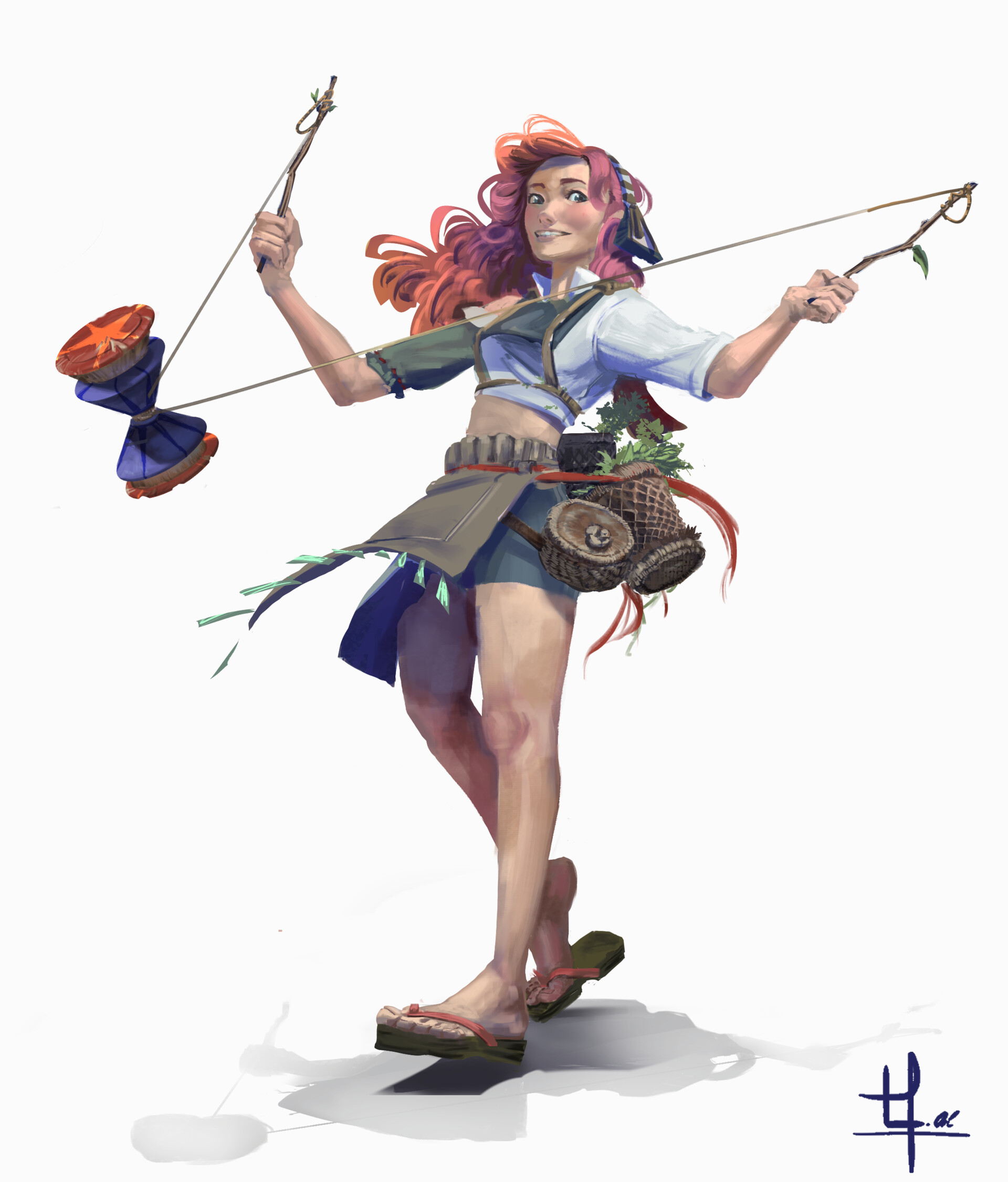 ArtStation - Diabolo between Deliveries.
