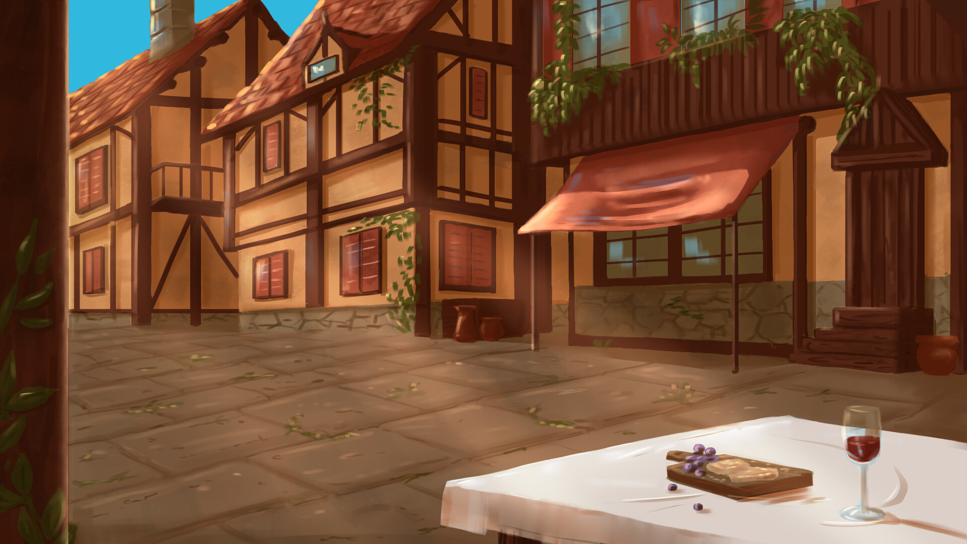 ArtStation - Quaint Old Town