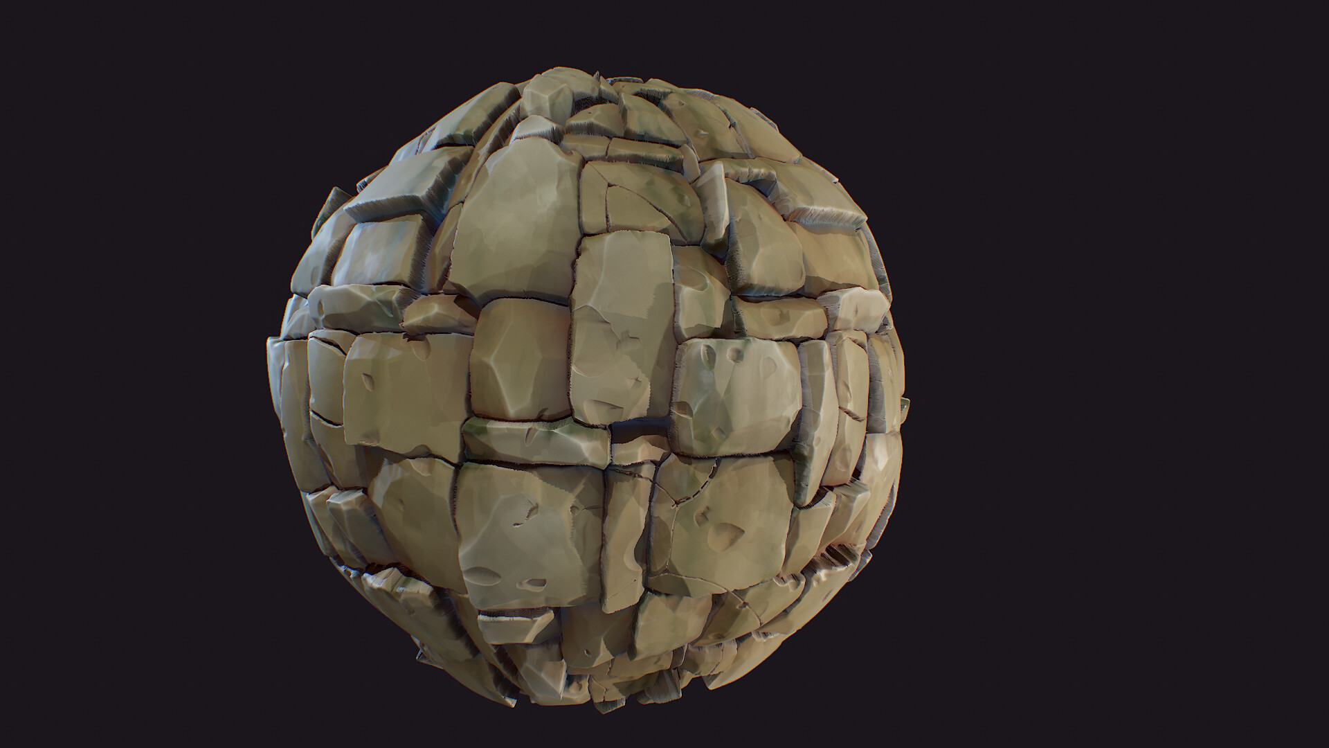 ArtStation - Stone Wall | Substance Designer