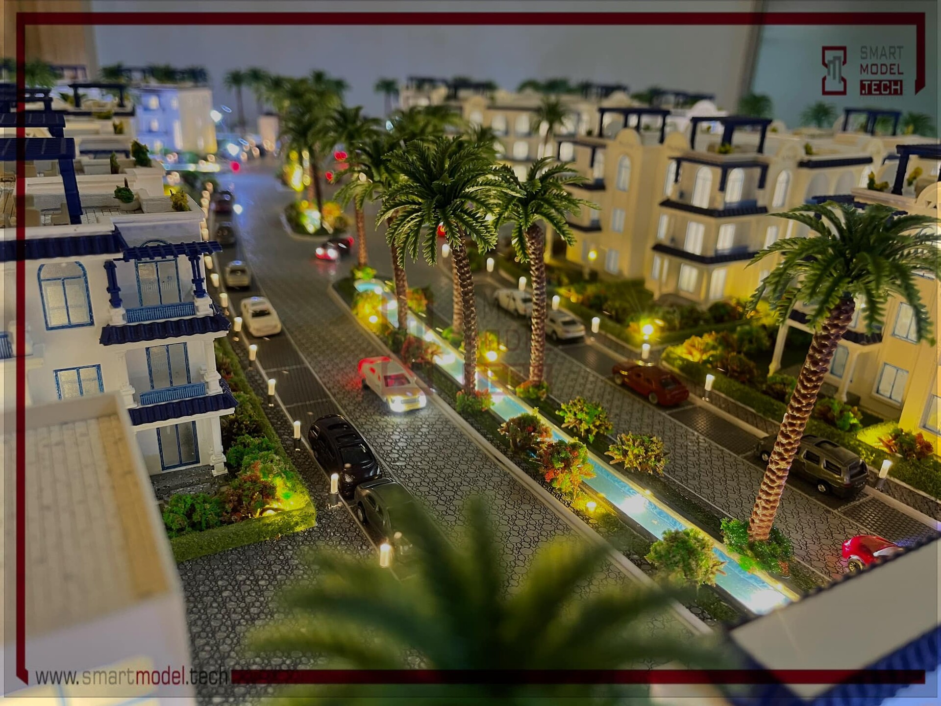 ArtStation - 3D Scale Model For Tellal Residential Compound Project