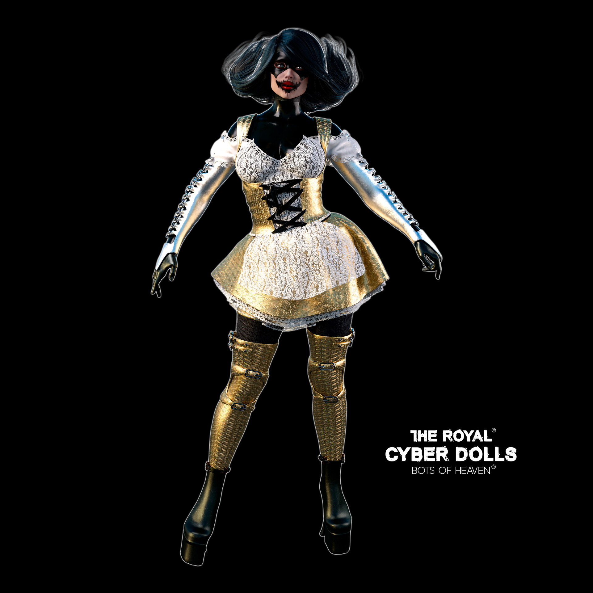 ArtStation - THE ROYAL CYBER DOLLS® WORLD