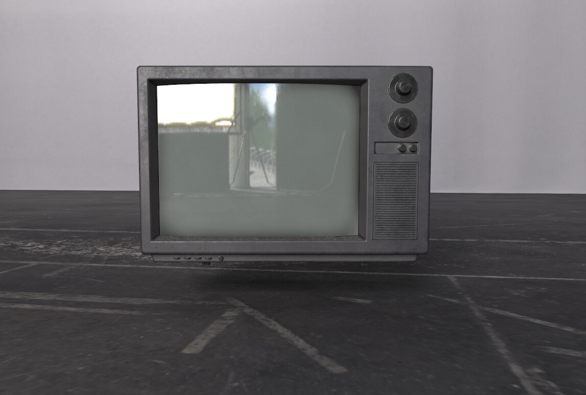 ArtStation - CRT TV
