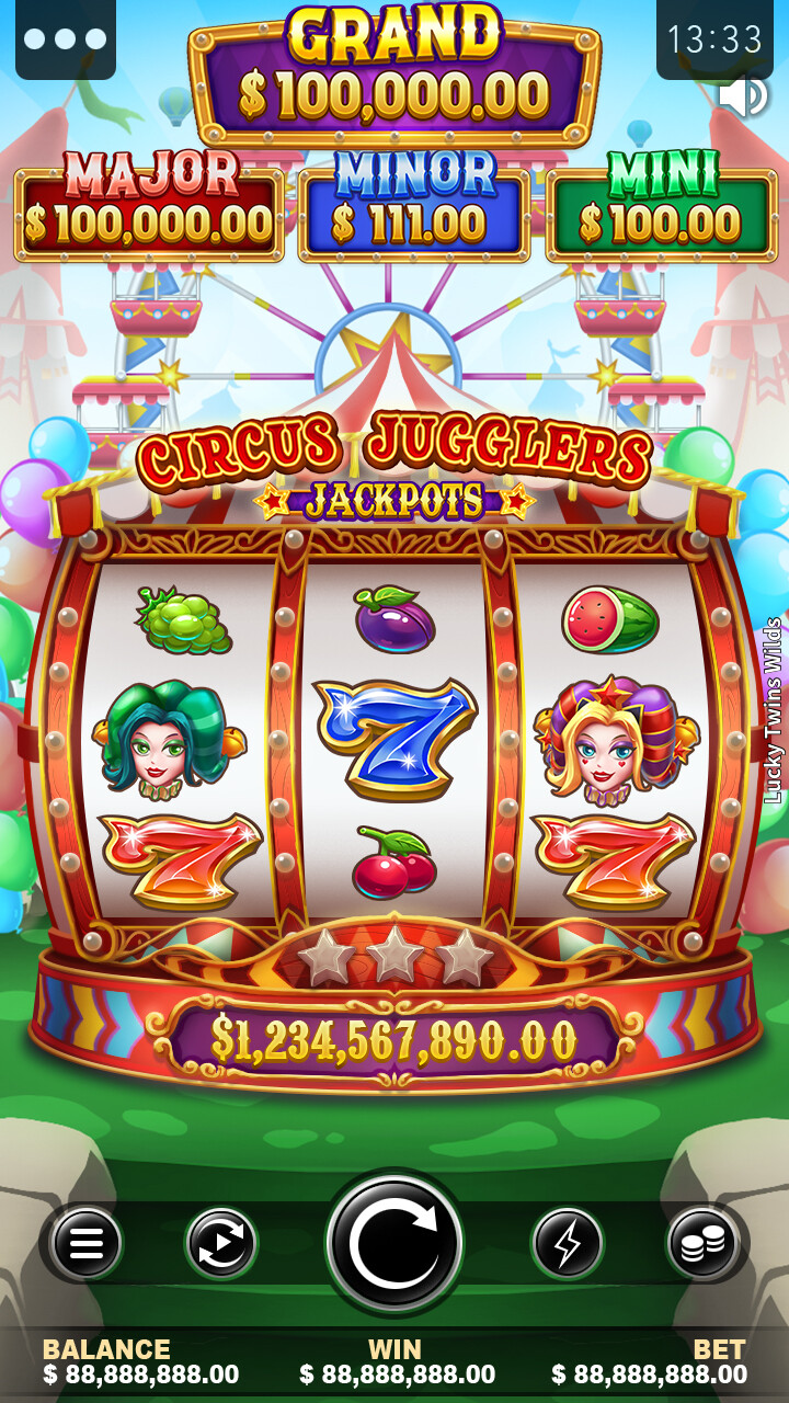 circus jugglers jackpots