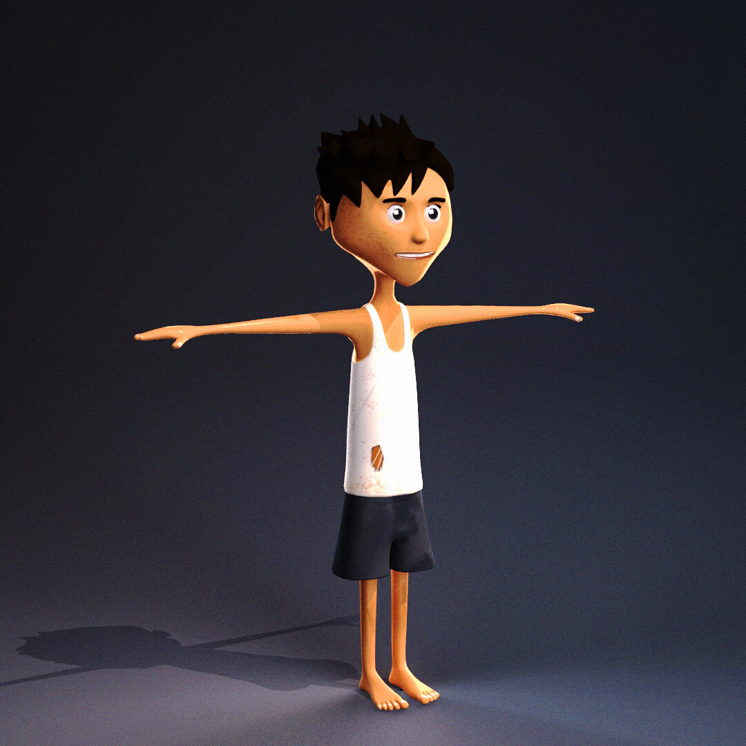 ArtStation - 3D Cartoon Character