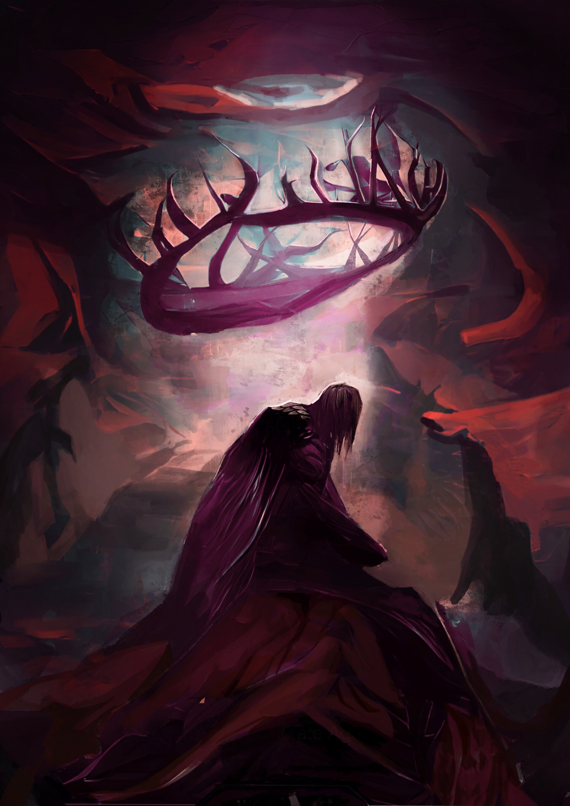 ArtStation - Concept Cover Art - King of Thorns