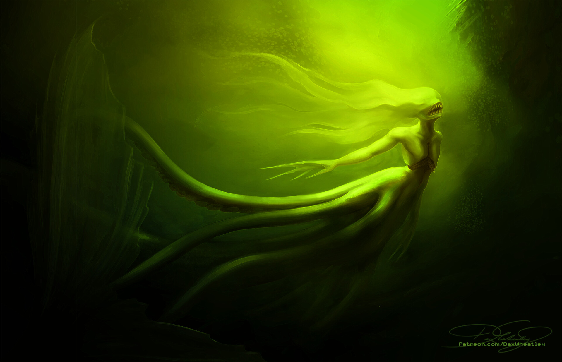 ArtStation - Siren in the Deep