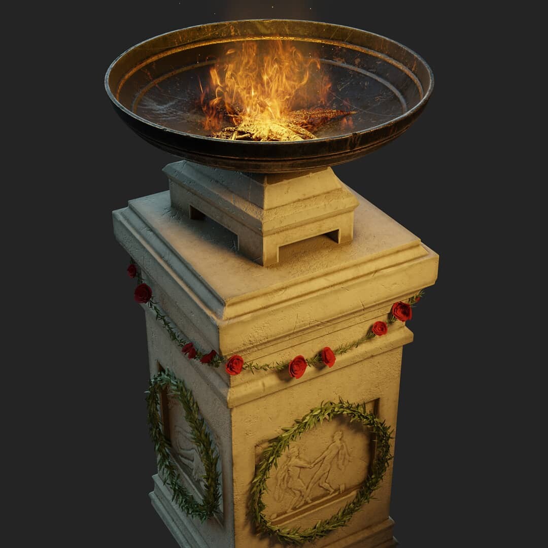 ArtStation - Ancient Roman pedestal