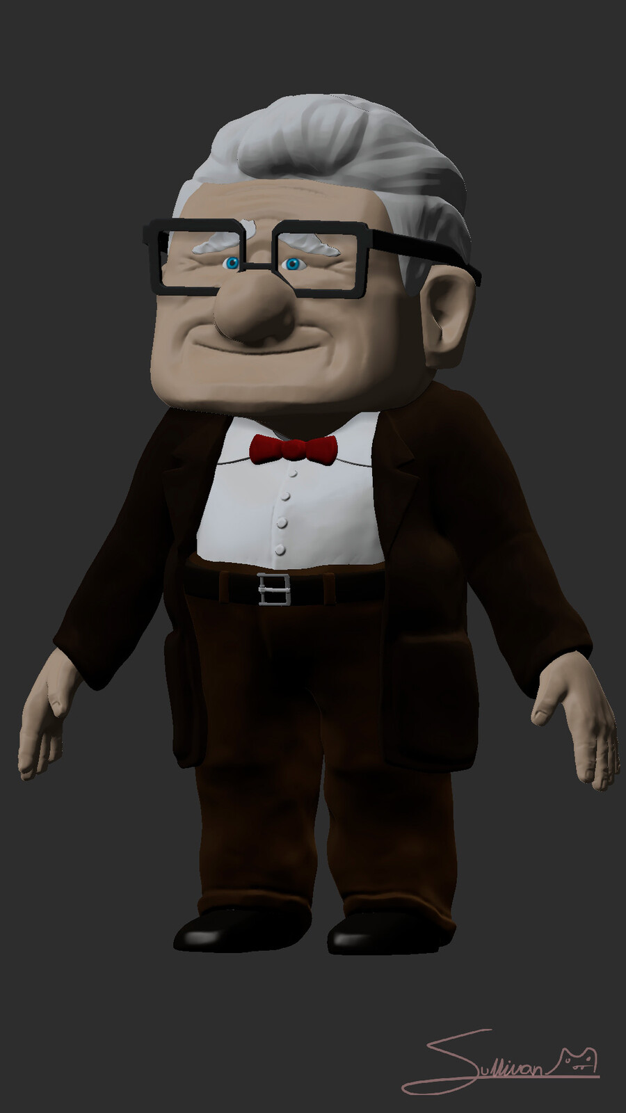 Sully - Carl Fredricksen UP 3D