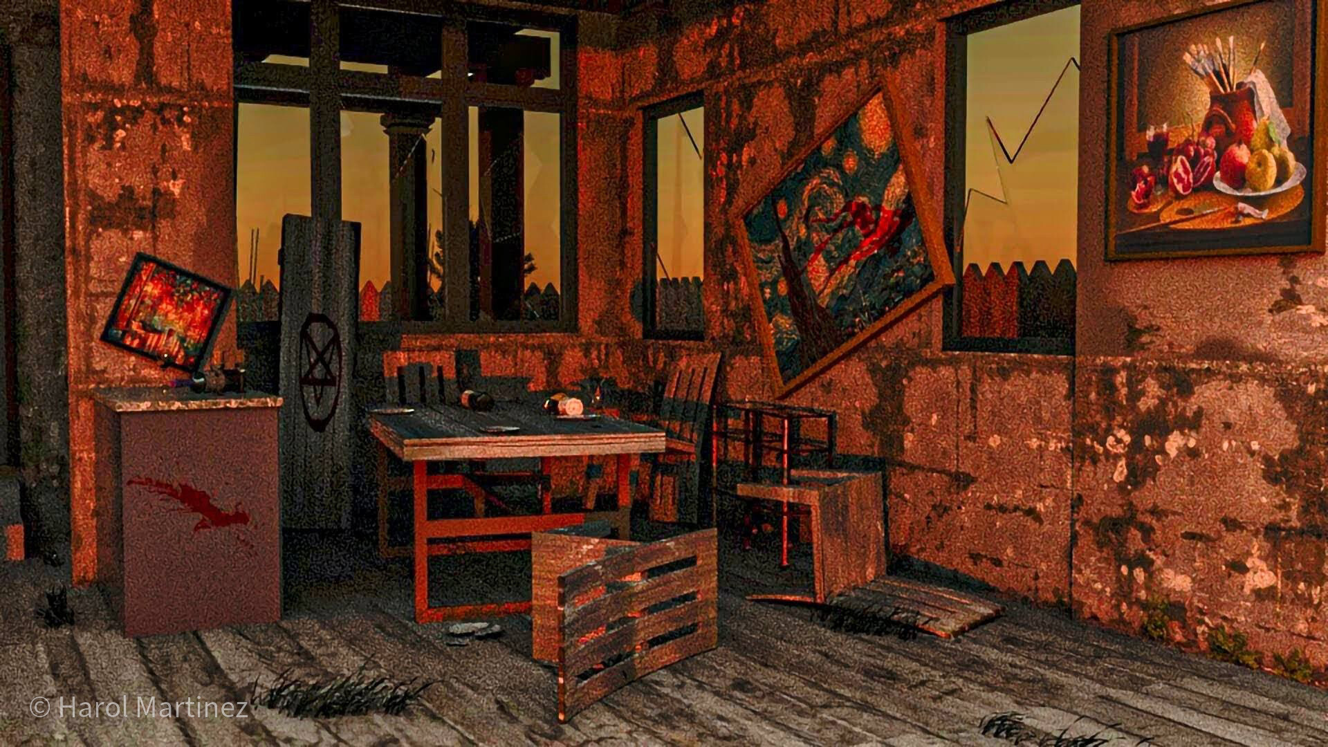 ArtStation - Environment Survival Horror