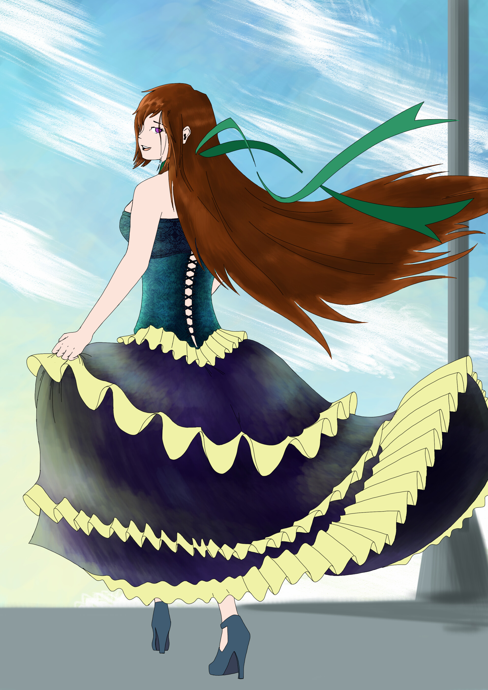 ArtStation - Character Illustration - Aurelia