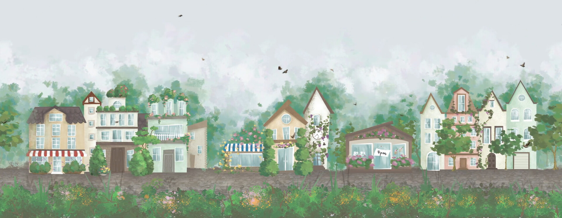 ArtStation - Small town