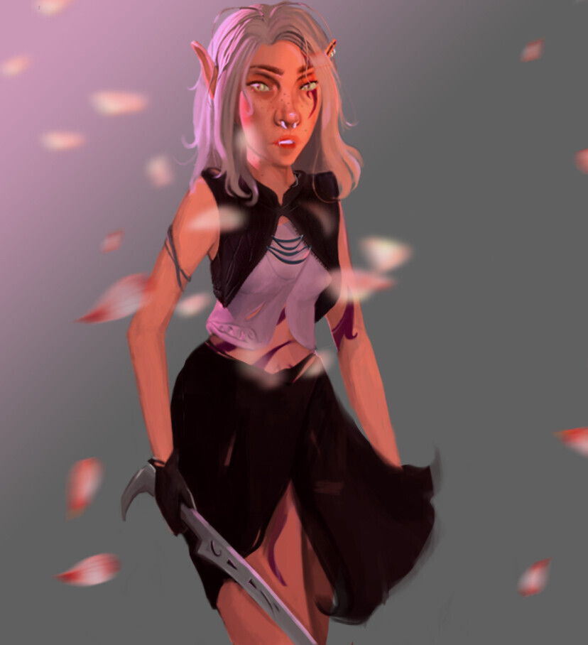 ArtStation - 2D CHARACTER FRONT AND BACK