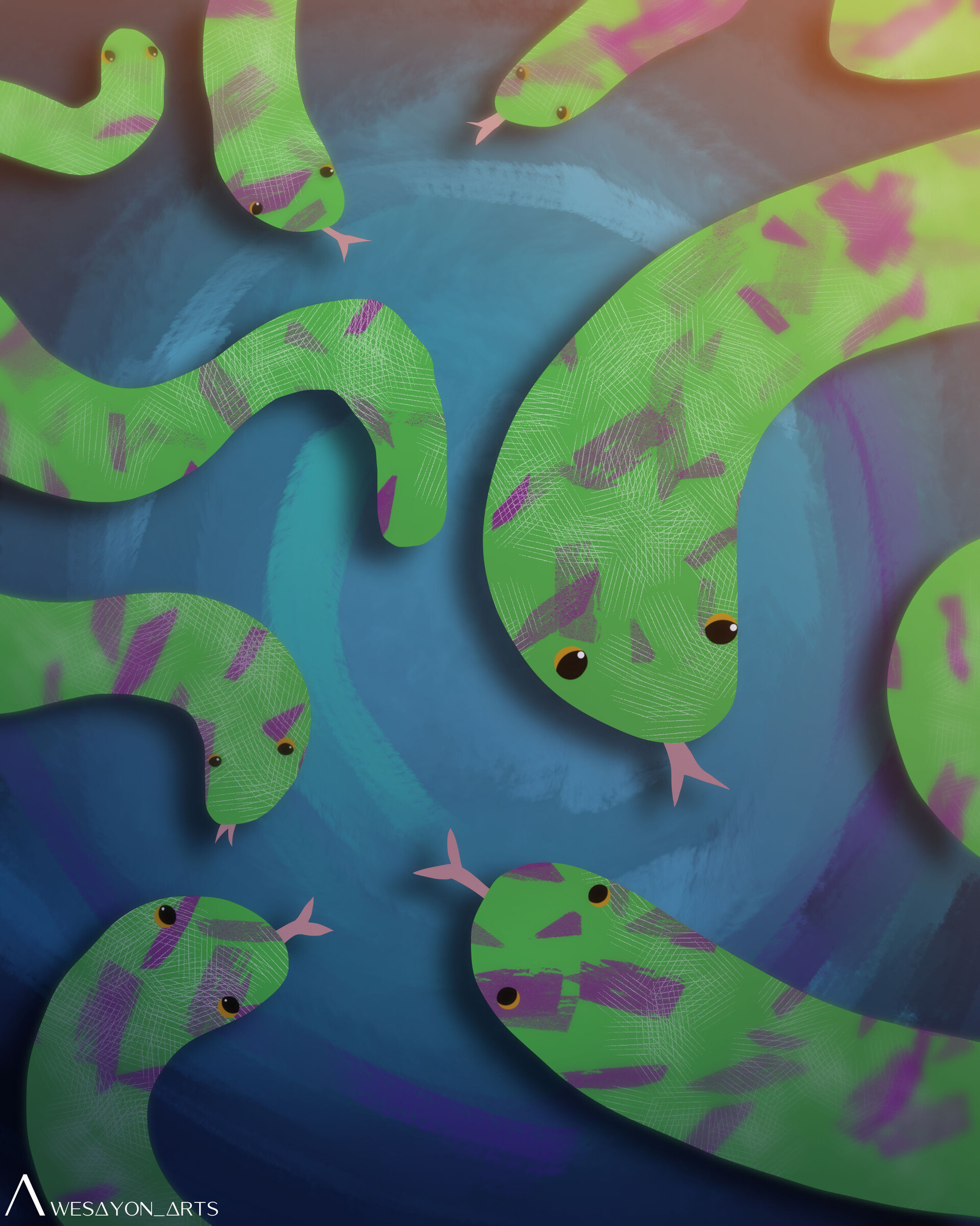 ArtStation - Snek & Sneks