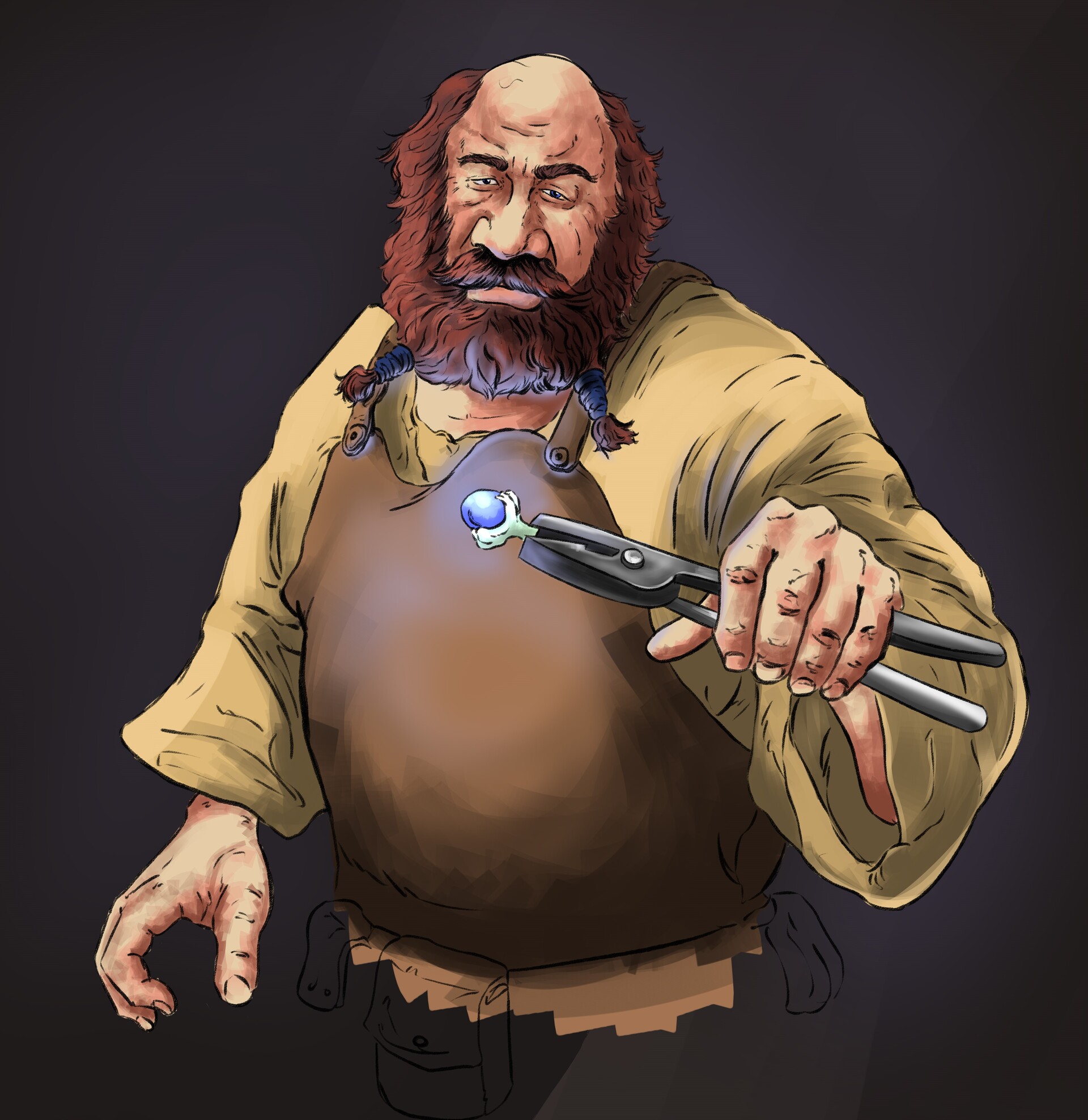 ArtStation - Blacksmith Dwarf