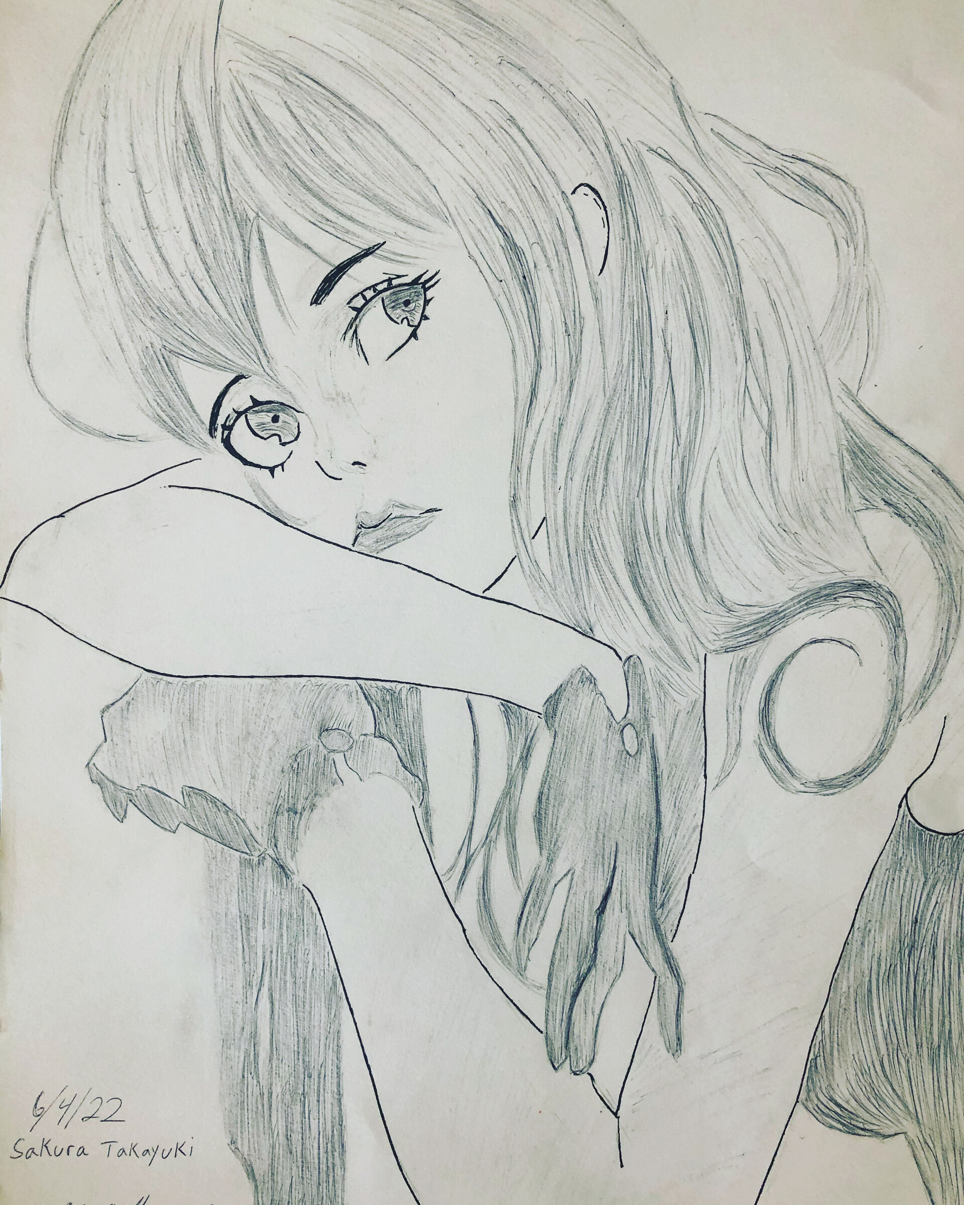 ArtStation - Bored girl