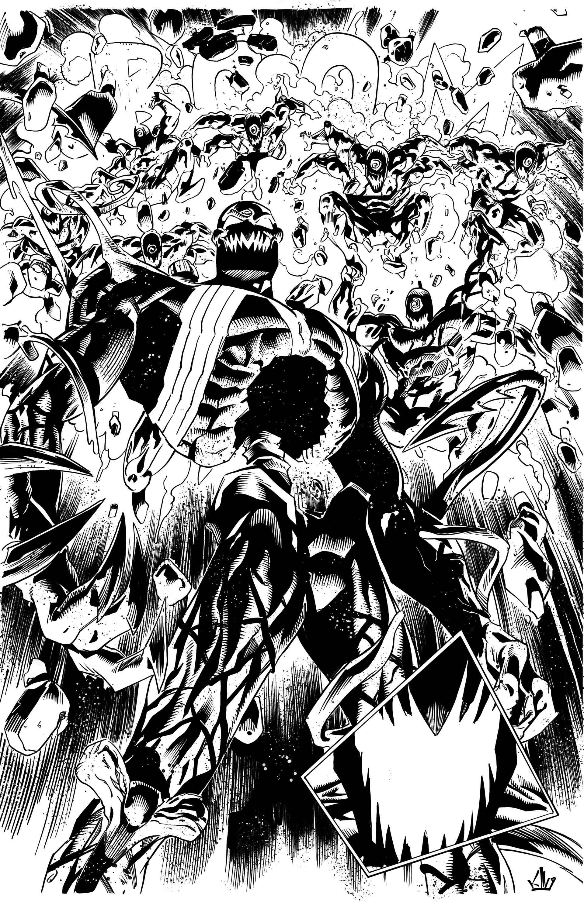 ArtStation - Absolute Carnage Sample Inks