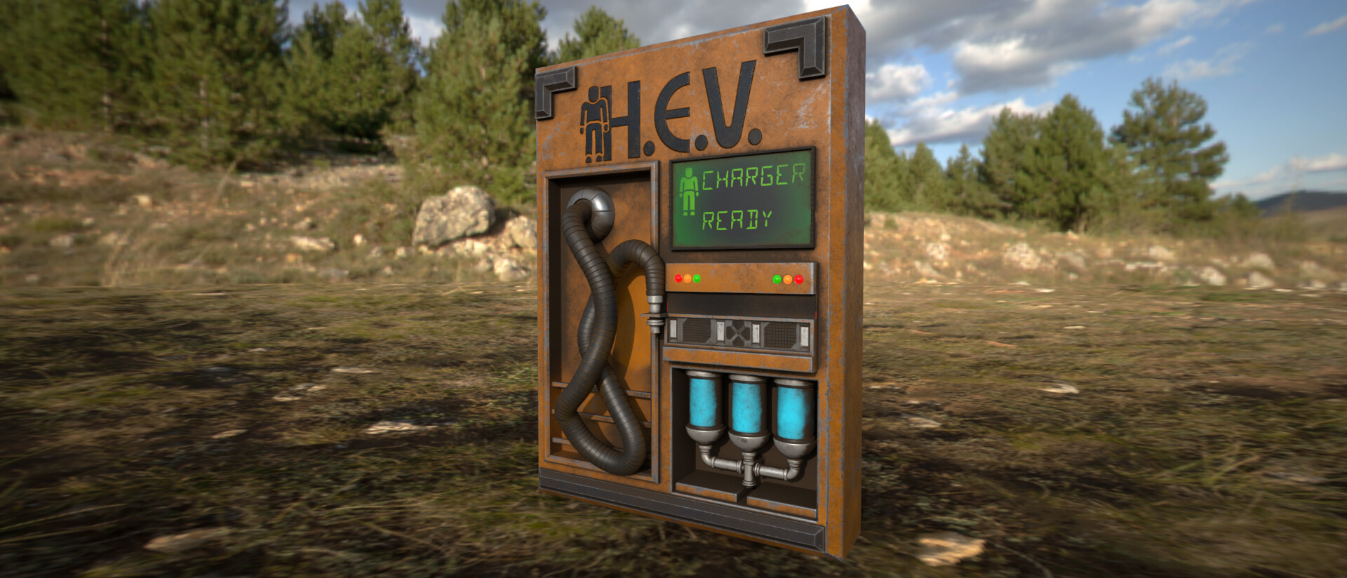 ArtStation - H.E.V. Charger