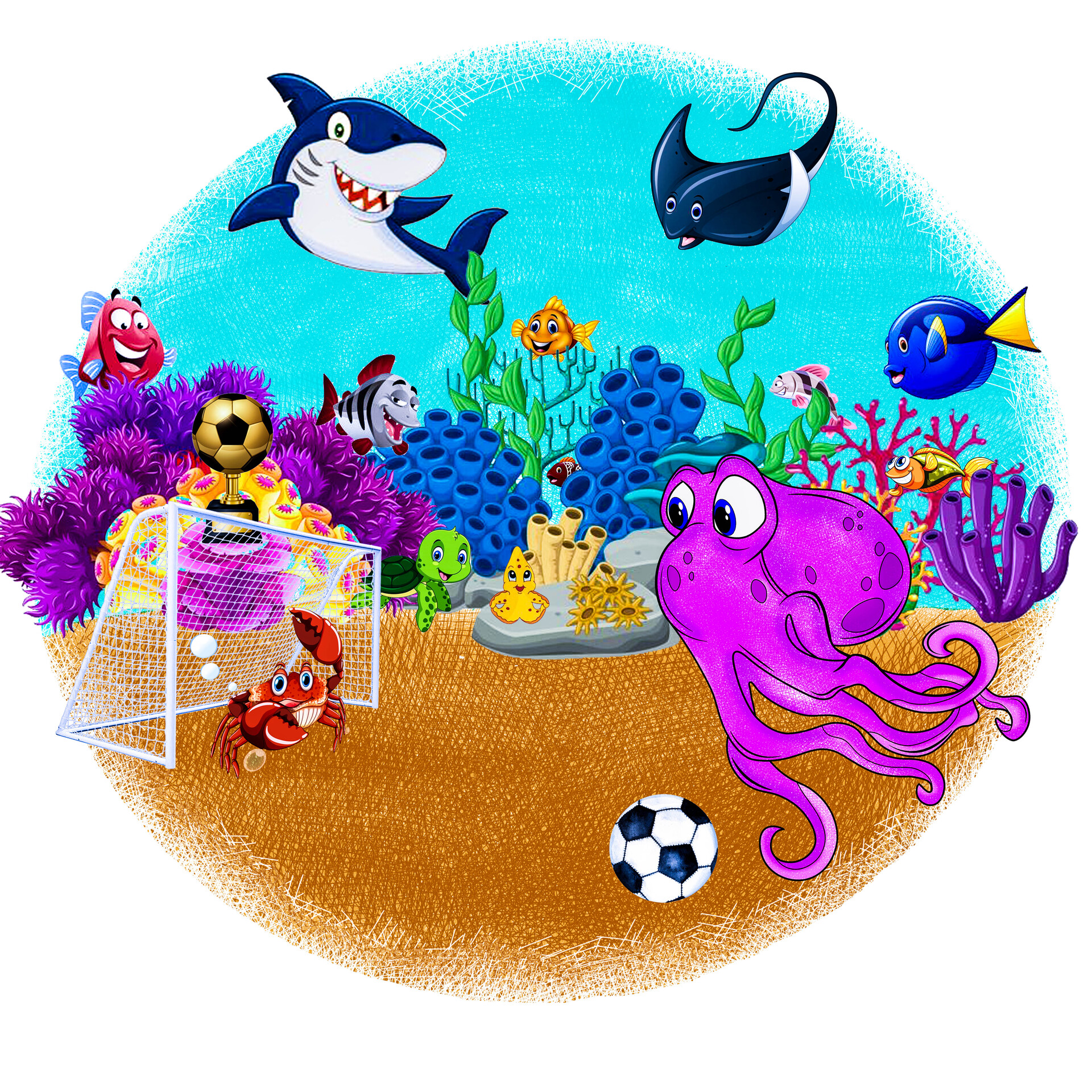 ArtStation - Deep blue sea...