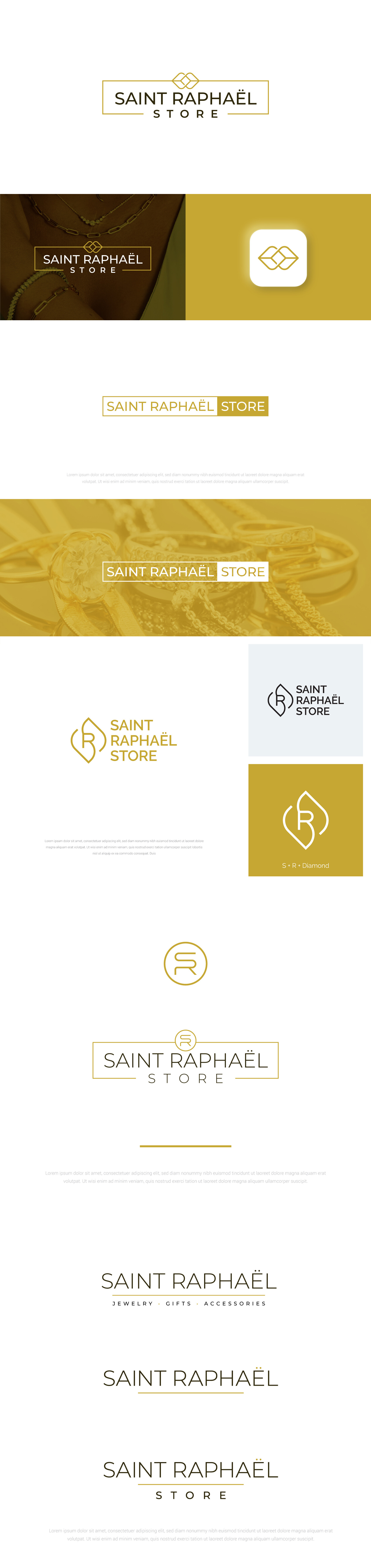 ArtStation - Saint Raphael Logo Concepts | Brand Logo Design