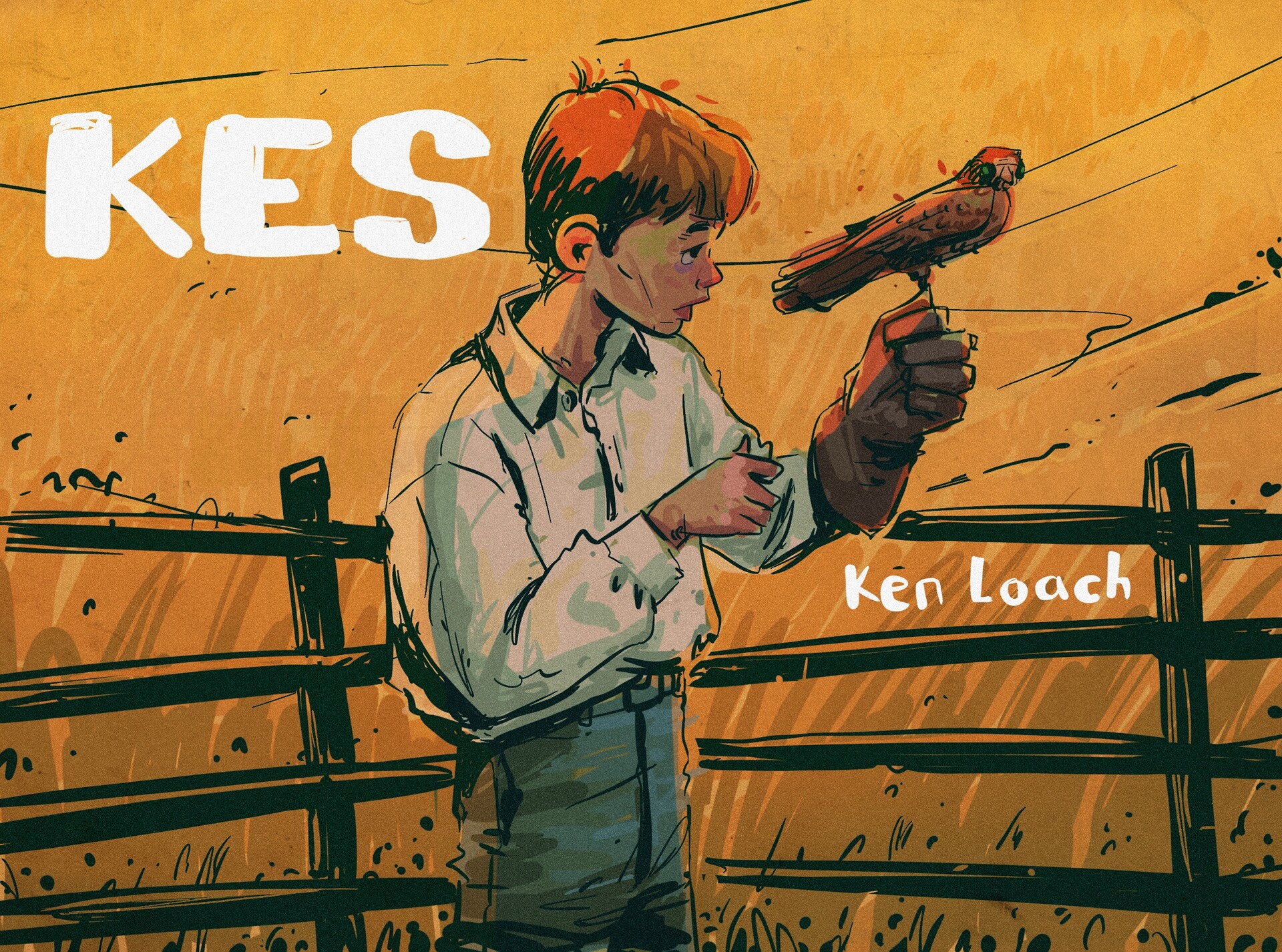 ArtStation - Kes- Ken Loach Movie