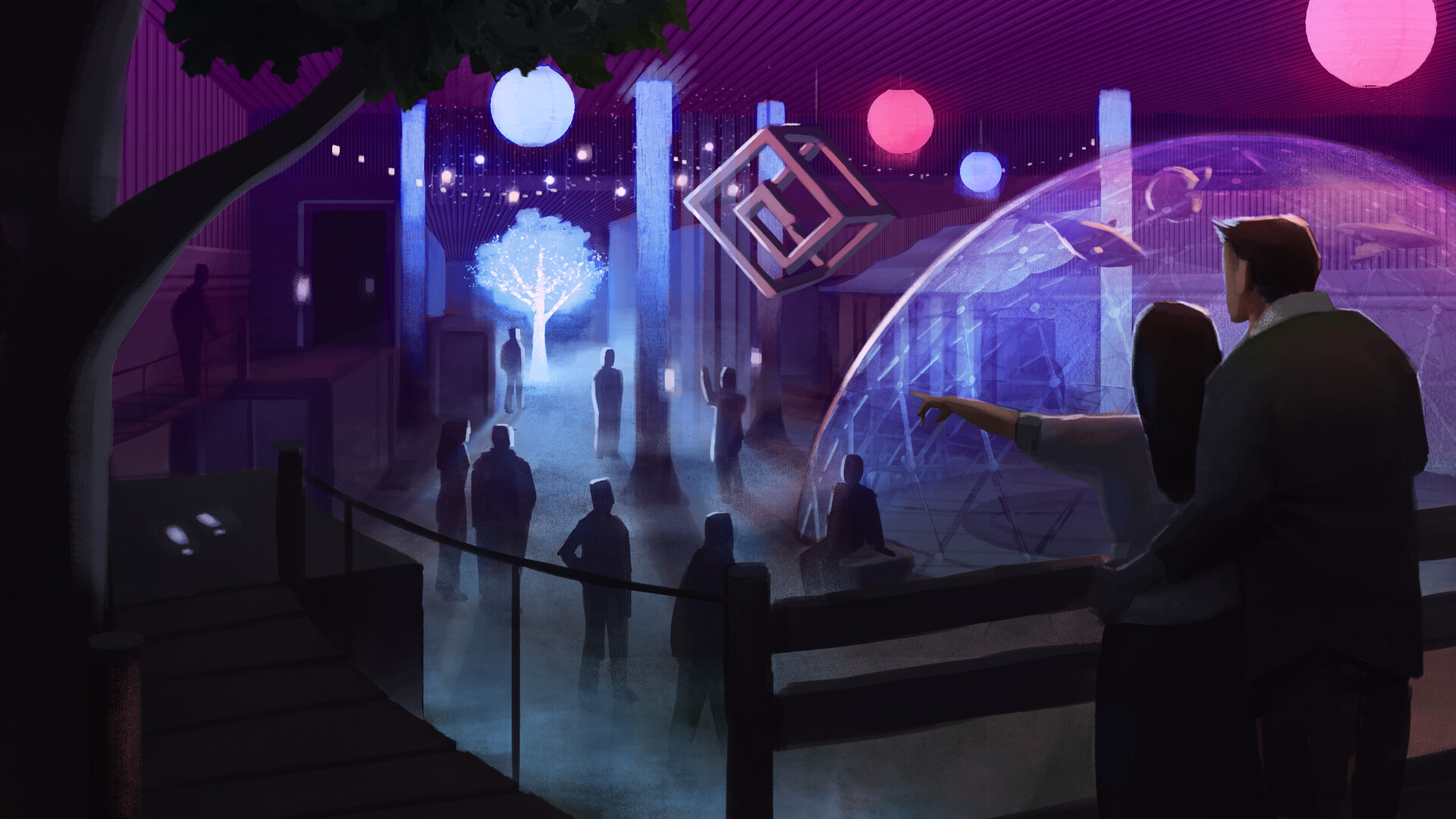 Youri Stans - Interactive Theater Experience - Concept Art