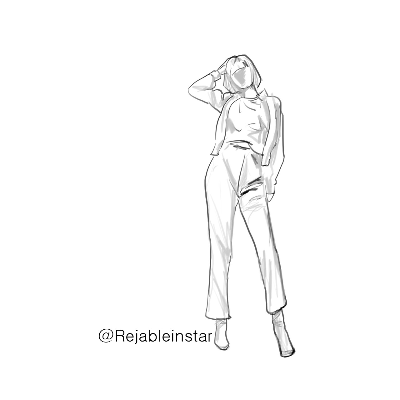 ArtStation - women croquis