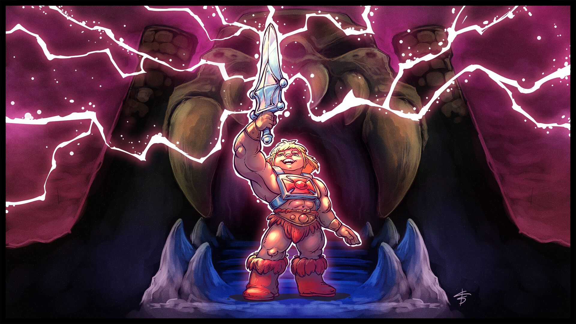 ArtStation - HE-MAN HAS THE POWER!