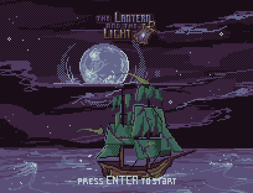 ArtStation - The Lantern and the Light Pixel Art Game
