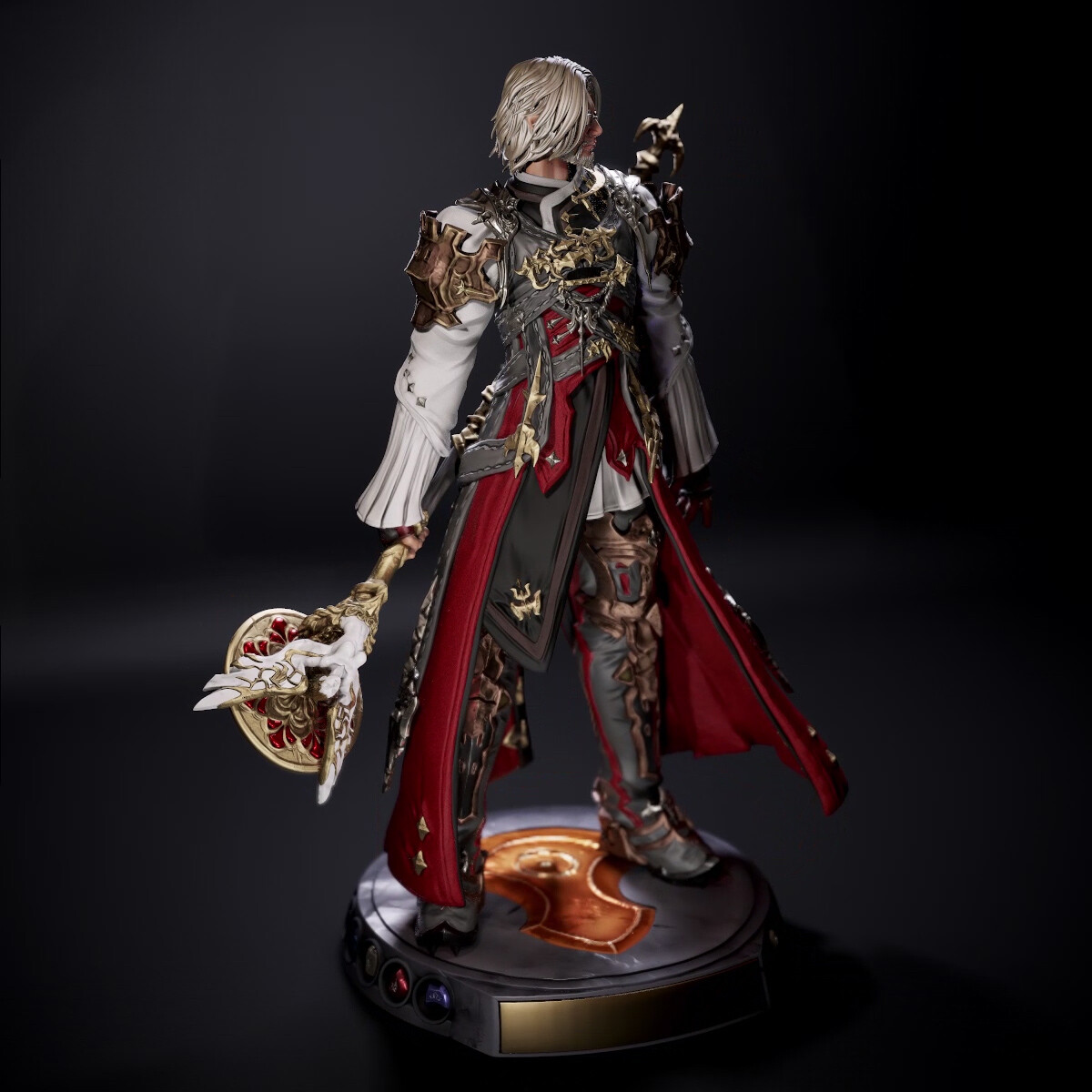 Mason Rhoades - Final Fantasy XIV White Mage Statue