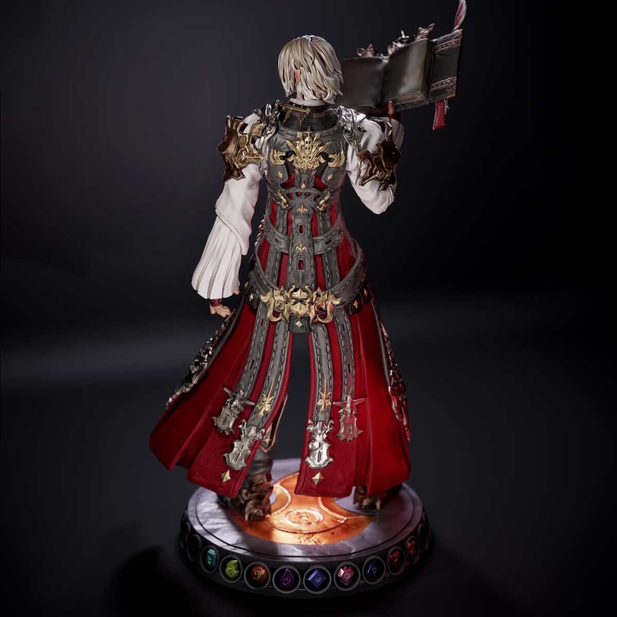 Mason Rhoades - Final Fantasy XIV White Mage Statue